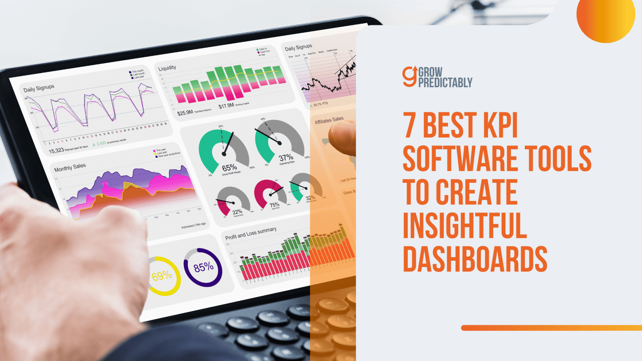 7 Best KPI Software Tools to Create Insightful Dashboards in 2024