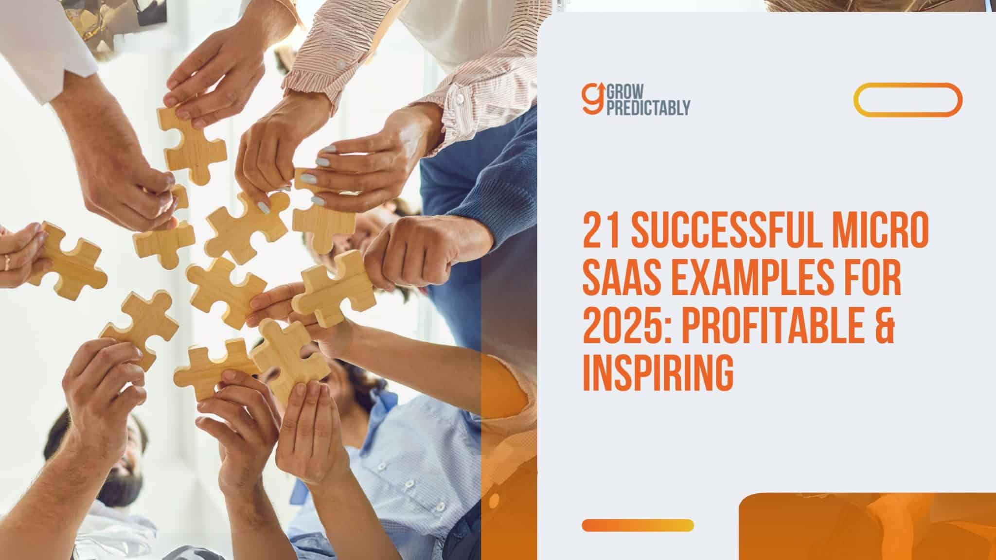 21 Successful Micro SaaS Examples for 2025: Profitable & Inspiring