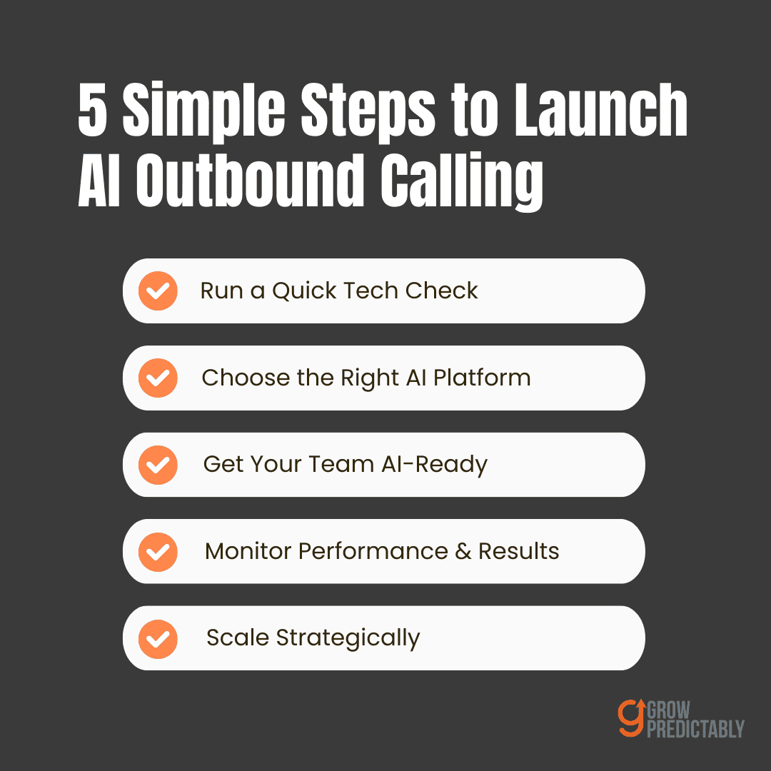 How to Implement B2B AI Outbound Calling in 5 Easy Steps